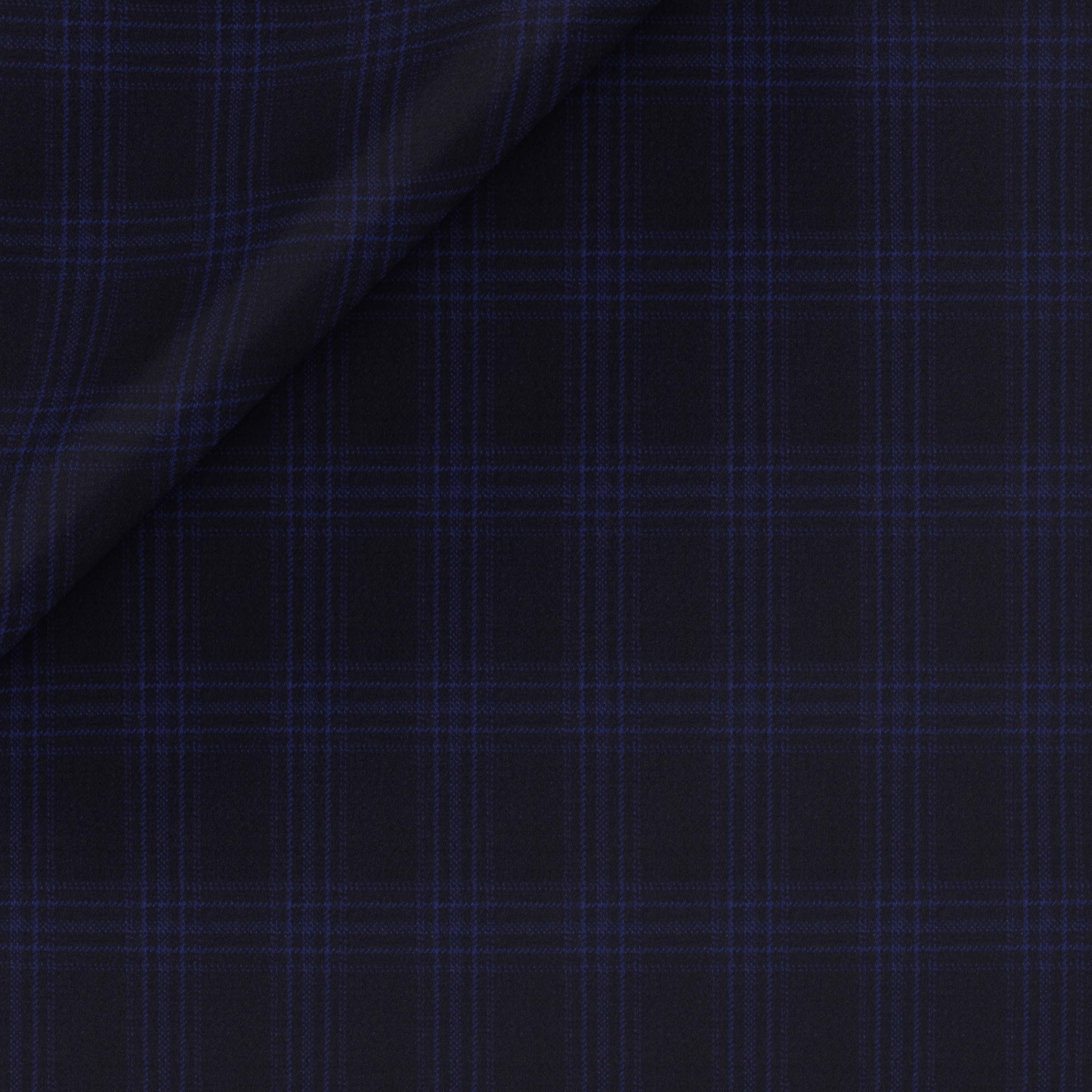 Pacific Blue Checks Vitale Barberis Canonico – Kachins Couture